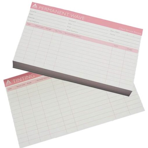 Perm Record Cards | The Hair And Beauty Company