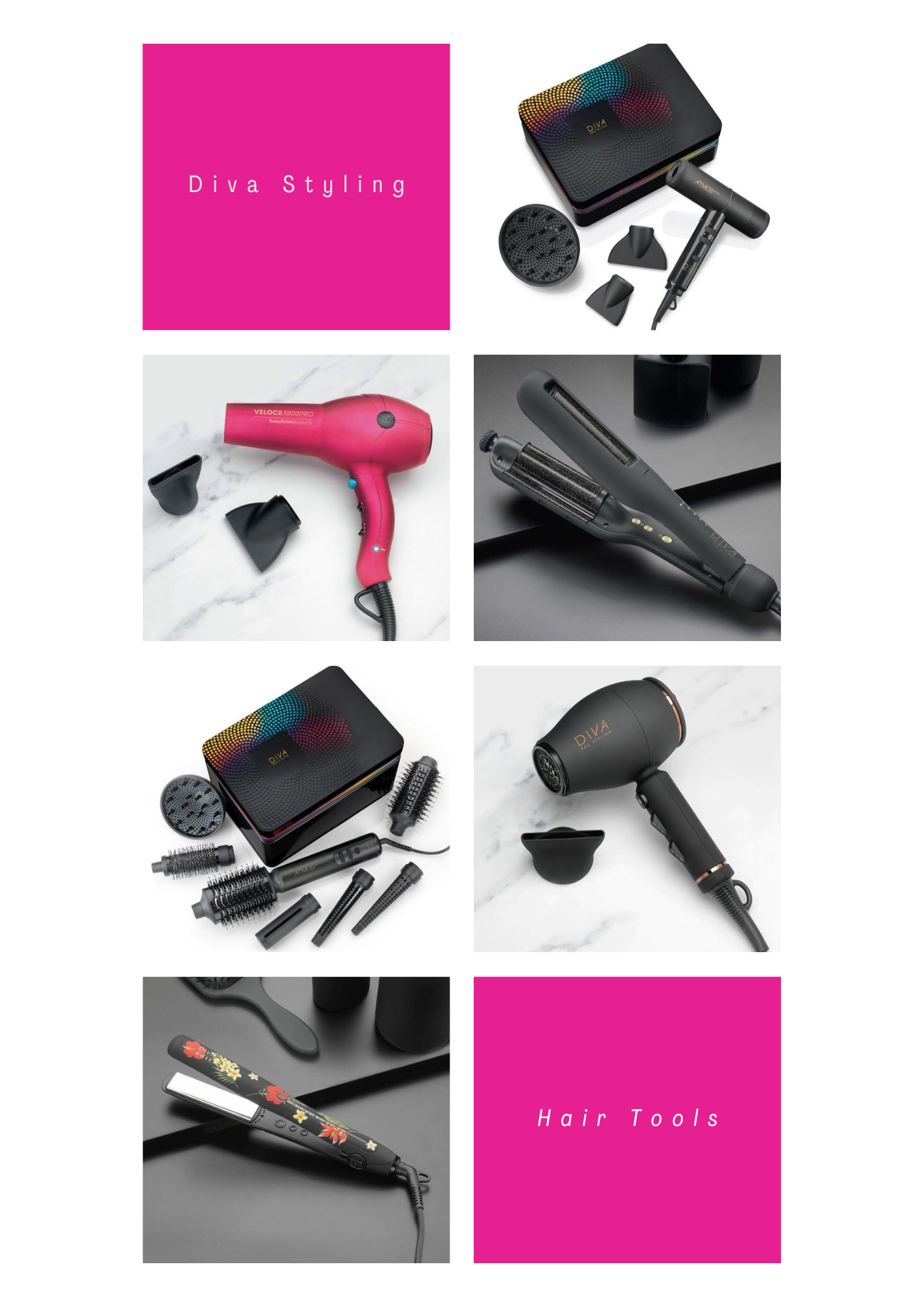 Diva Styling Products | The Hair And Beauty Company