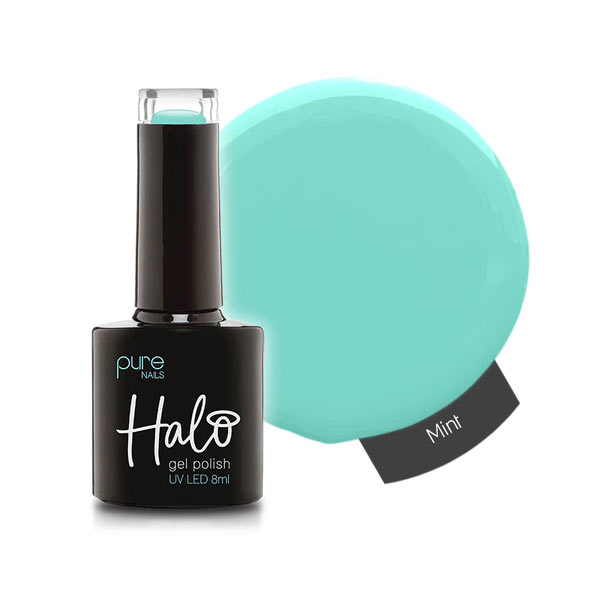 Halo Gel Polish Mint 8ml | The Hair And Beauty Company
