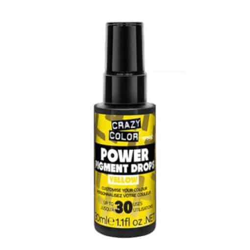 Crazy Color Power Pigment Drop Yellow | The Hair And Beauty Company