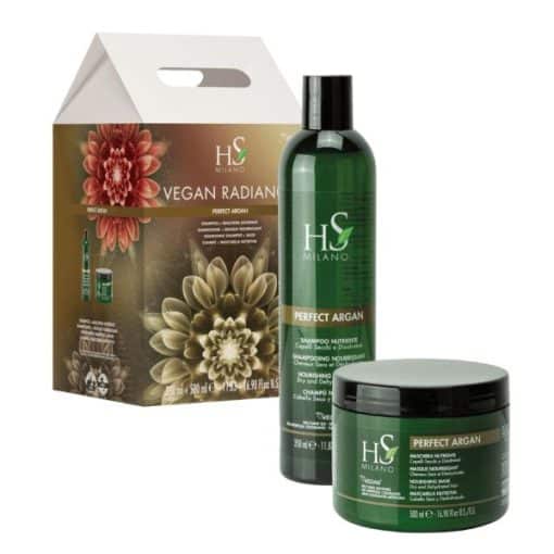 HS Milano Vegan Radiance Perfect Argan Set | The Hair And Beauty Company